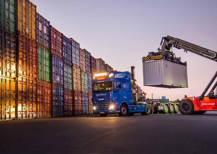 Containertransporte - BOBE